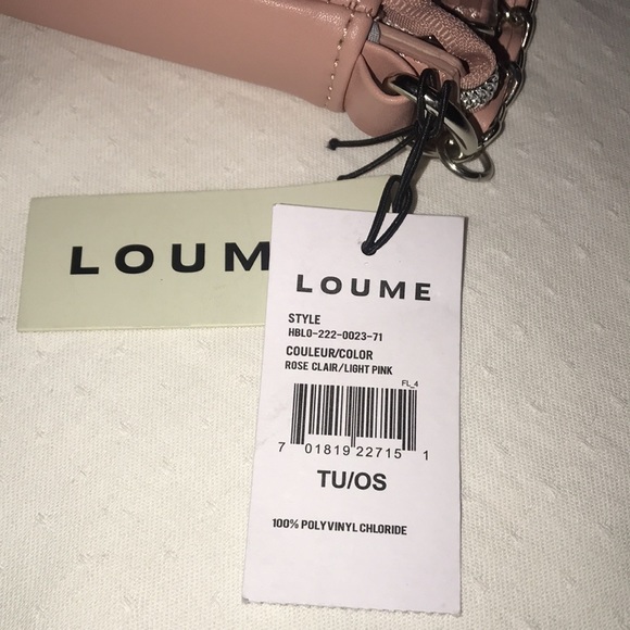 Loume | Bags | Loume Light Pink Handbag Nwt | Poshmark